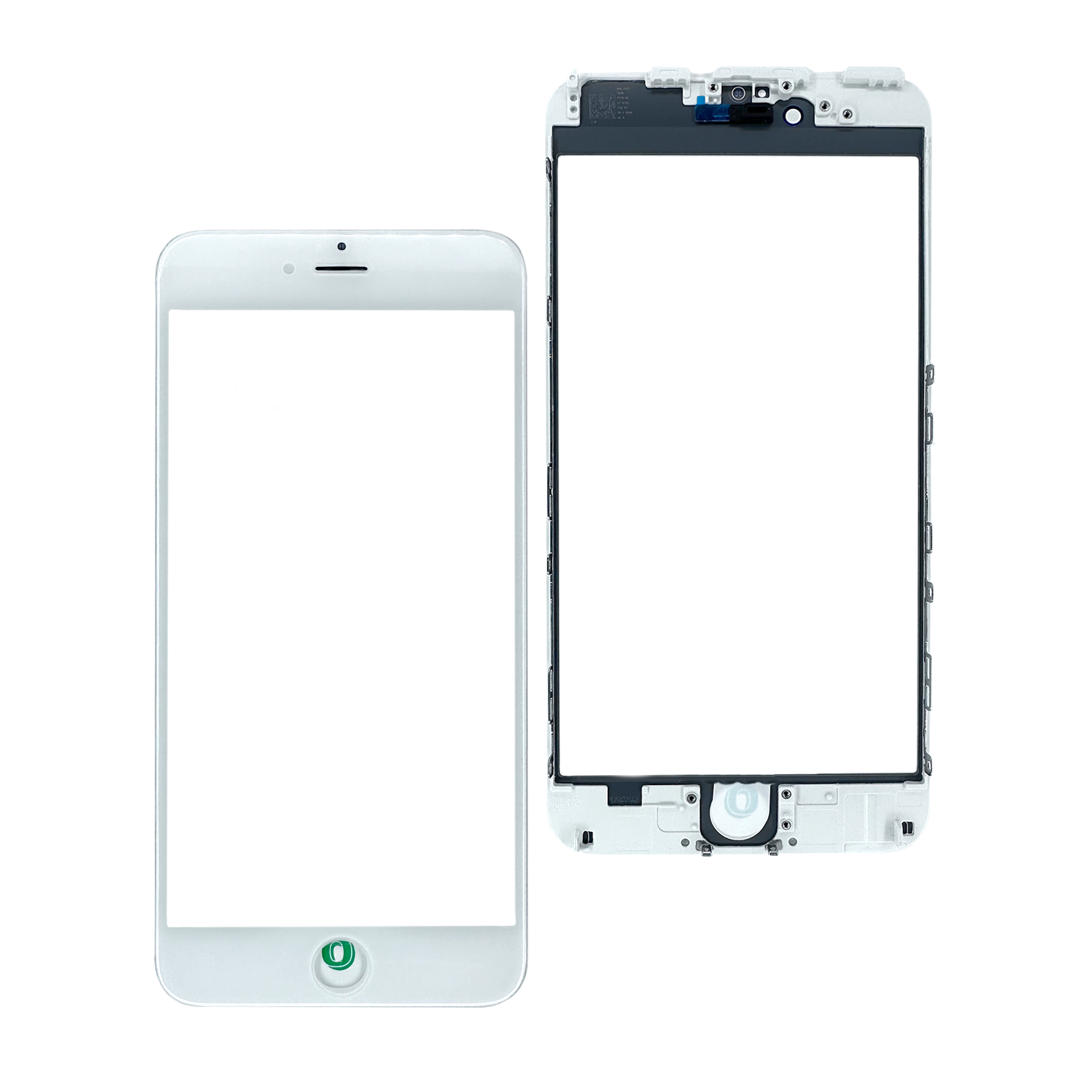 GLASS CON OCA IPHONE 6G PLUS BLANCO – Capital Móvil